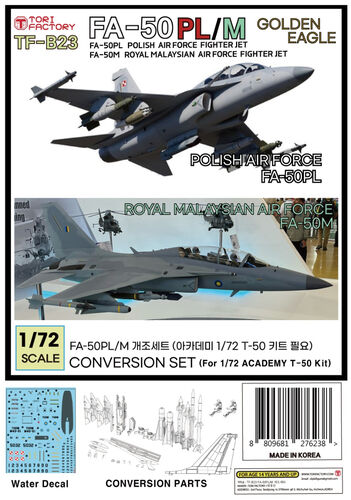 Tori Factory TF-B23 FA-50PL/M Golden Eagle Conversion Set