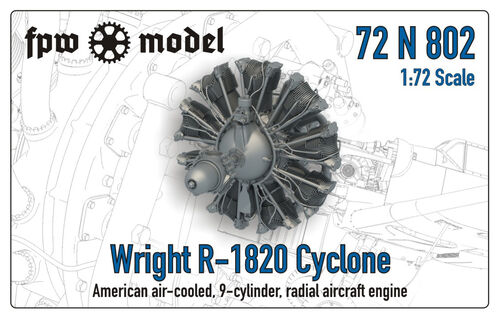 FPW Model 72N802 Wright R-1820 Cyclone