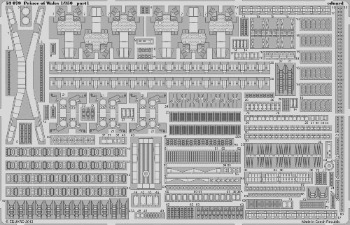 Eduard 53079 Prince of Wales 1/350 TAMIYA