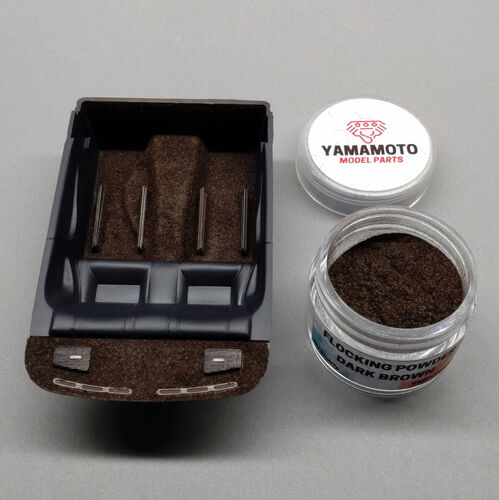 Yamamoto Model Parts F007 Flocking Powder Dark Brown