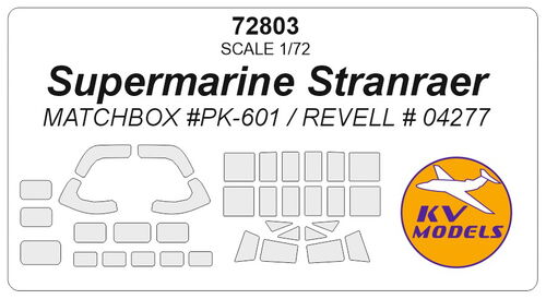 KV Models 72803 Supermarine Stranraer (MATCHBOX #PK-601 / REVELL # 04277)