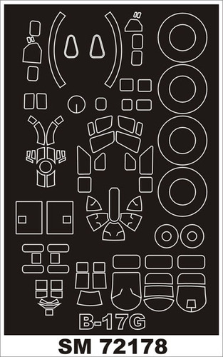 Montex SM72178 B-17G Revell