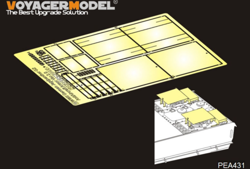 VoyagerModel.Co.Ltd PEA431 WWII German Jagdpanther G2 Anti Aircraft Armor Ver.2.0