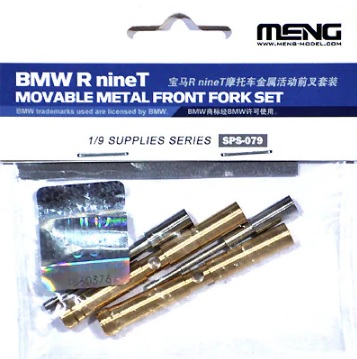 Meng Model SPS79 BMW R nineT Movable Metal Front Fork Set