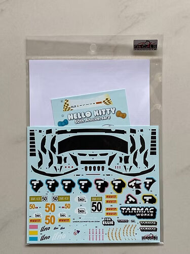 SK Decals 24182 AUDI R8 LMS Evo II GT3 FIA GT World Cup Macau GT Cup 2023 - Decals Set (for NuNu Kits)
