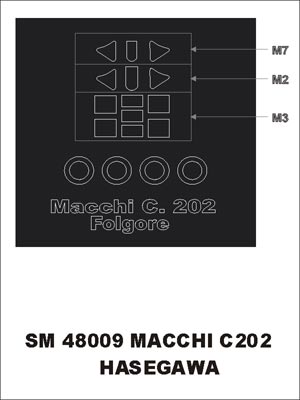 Montex SM48009 Macchi C202 Hasegawa