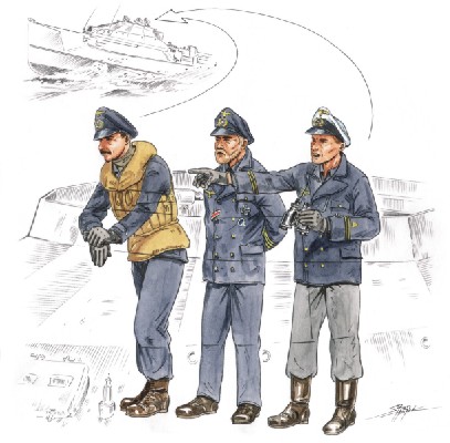 CMK F72158 S-100 Flying bridge crew