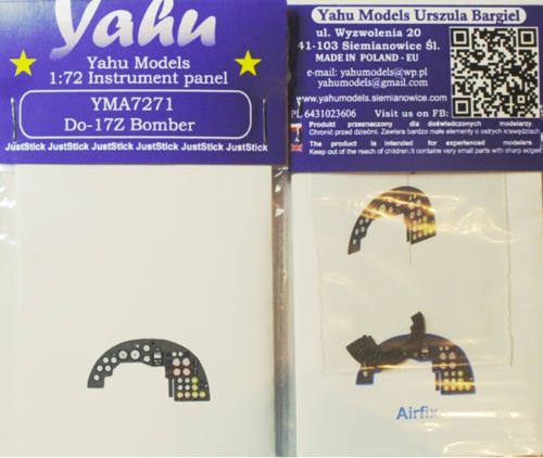 Yahu Models A7271 Do-17 Z Bomber Airfix