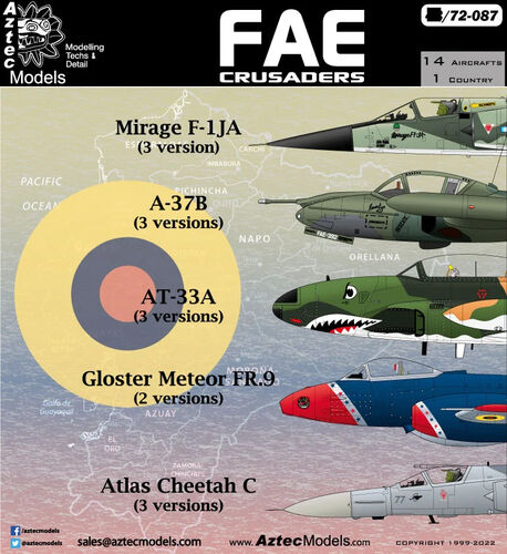 Aztec 72D087 FAE Crusaders - Ecuadorian Air Force