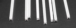 Plastruct 90543 Kształt "H" 3,2mm x 3,2mm x 0,9mm - 375mm 1szt / 1 piece