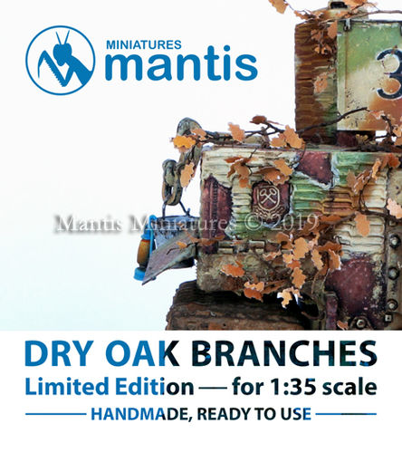 Mantis Miniatures CAMO4 Dry Oak Branches