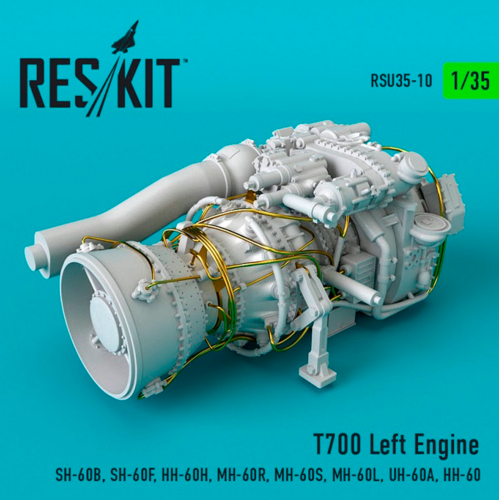 DISCONTINUED RES/KIT U35-0010 T700 Left Engine SH-60B, SH-60F, HH-60H, MH-60R, MH-60S, MH-60L, UH-60A, HH-60