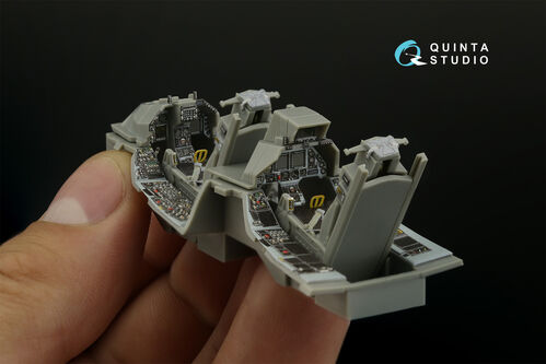 Quinta Studio QD48408 General Dynamics F-16 D Block 50 - 3D-Printed & Coloured Interior (for Kinetic kits)