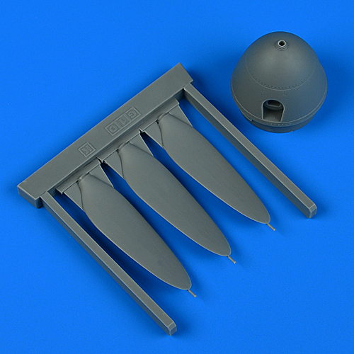 Quickboost 32256 Bf 109 G-10/K propeller HASEGAWA/REVELL