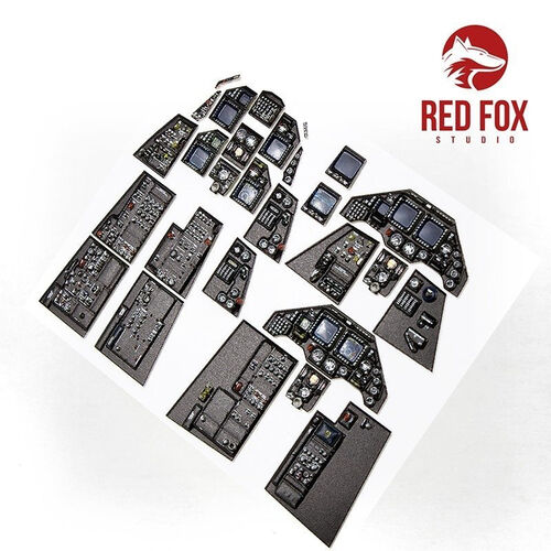Red Fox Studio QS-32112 Lockheed-Martin Israeli Air Force F-16I Sufa (For Academy Kit)