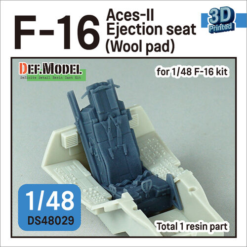 DEF Model DS48029 F-16 Aces-II Ejection Seat (Wool Pad) (For F-16 Kit)