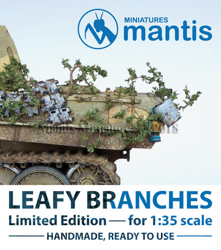 Mantis Miniatures CAMO2 Leafy Branches for vehicle camouflage