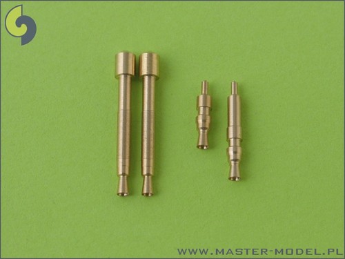 Master AM-32-005 Bf 109 E3 - E9, T armament set (MG 17 tips, MG FF barrels)