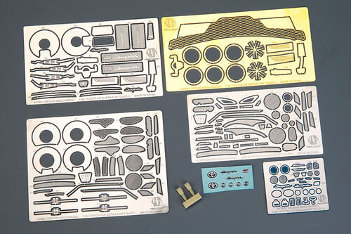 Hobby design HD02-0402 Toyota GR Supra - Detail Up PE Set (for Tamiya 24351 Kit)