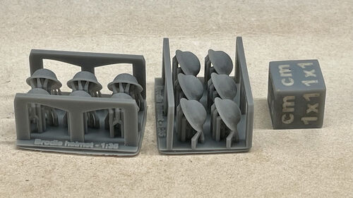 EMP3D 72040104 Hełmy brytyjskie Brodiego (5 sztuk)