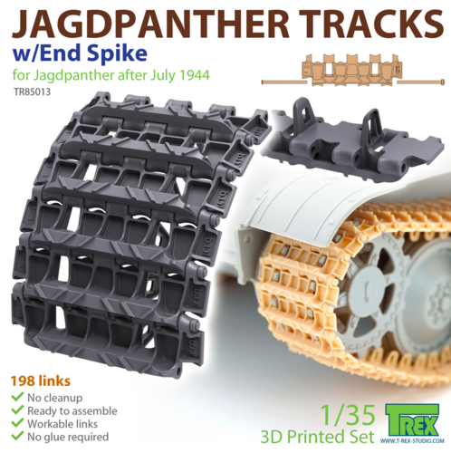 T-Rex Studio 85013 Jagdpanther Tracks w/ End Spike