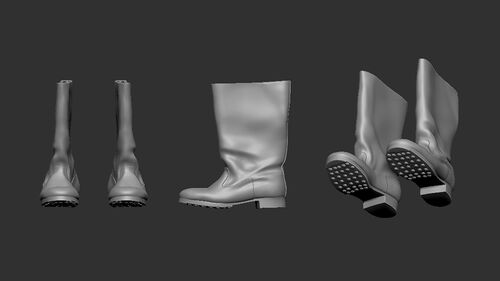 Firma49 F009-35 German Jackboots