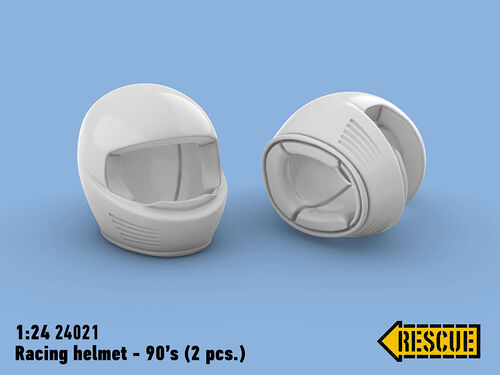 Rescue Models 24021 Racing helmet, closed - 90's (2 pcs.)