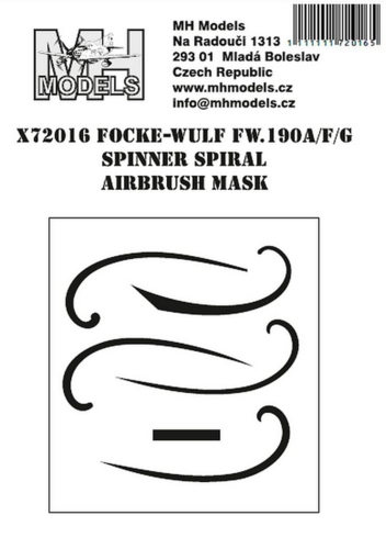 MH Models X72016 Focke-Wulf Fw.190A/F/G spinner spiral