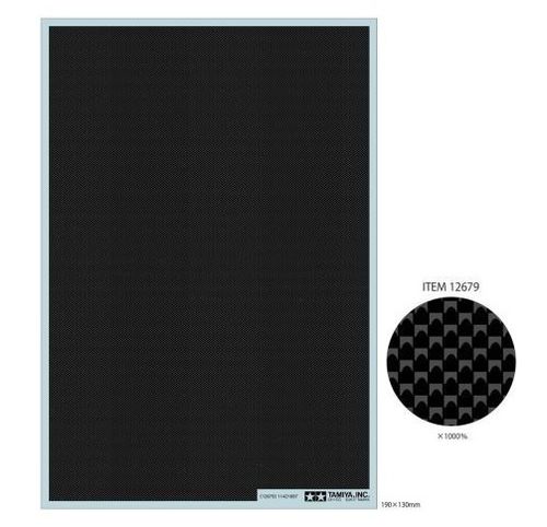 Tamiya 12679 Carbon Pattern Decal (Plain Weave/Fine)