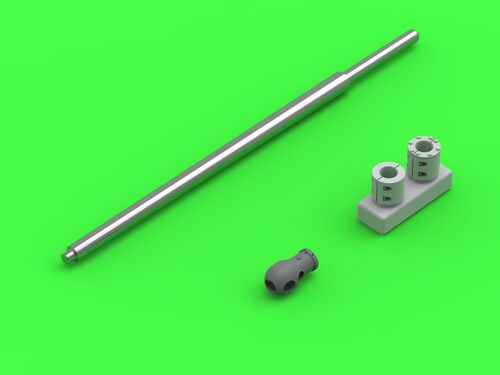 Master GM-35-055 17pdr SP M10 "Achilles" - Ordnance QF 17pdr (76.2mm) gun barrel (for Tamiya kit)