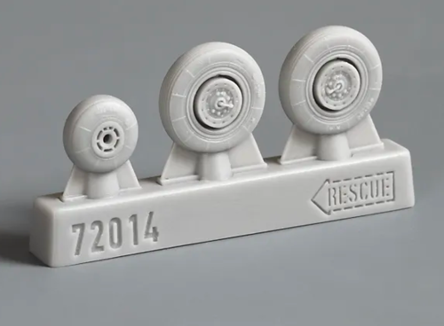 Rescue Models 72014 MiG-17 wheel set