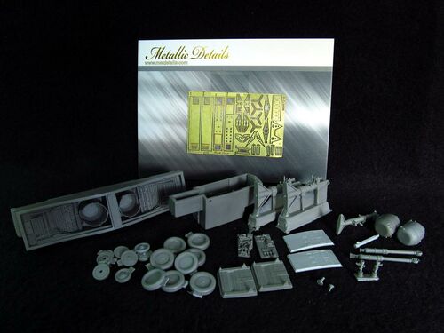 Metallic Details MDR7219 Lockheed SR-71 Blackbird - landing gears (designed to be used with Academy and Italeri kits)