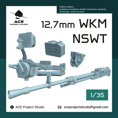 ACE PROJECT STUDIO 003 Machine Gun NSWT 12,7 mm