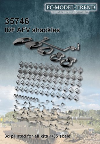 FC ModelTrend 35746 IDF AFV hooks and handles
