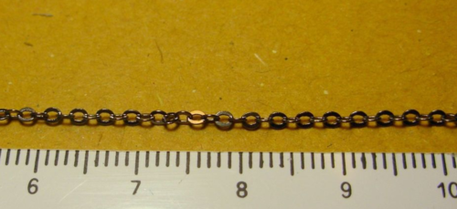 Minor 100004 2.0x1.5 mm black oval chain