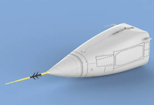 Rescue Models 72011 Su-24MR nose with Master pitot tube