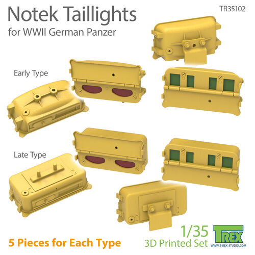 T-Rex Studio 35102 Notek Taillights for WWII German Panzer