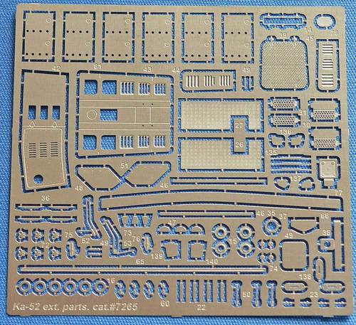 ACE 7265 Photo-etched: Ka-52 exterior set (for Zvezda kit)