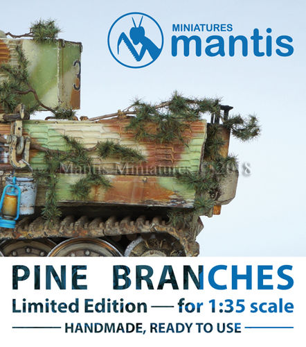 Mantis Miniatures CAMO1 Pine Branches for vehicle camouflage
