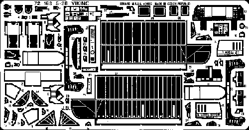 Eduard 72168 S-3B Hasegawa