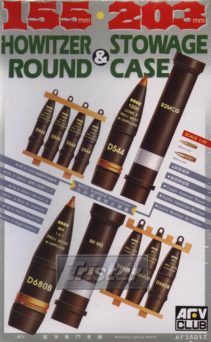 AFV Club 35017 155/203mm Howitzer Round and Stowage Case