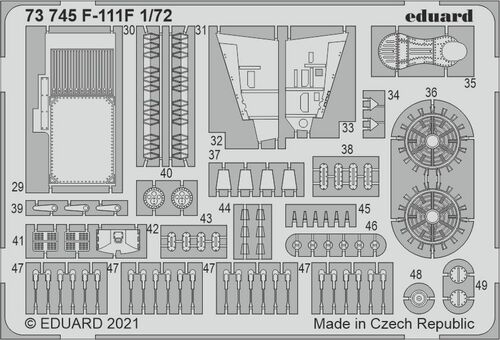 Eduard 73745 F-111F Hasegawa / Hobby 2000