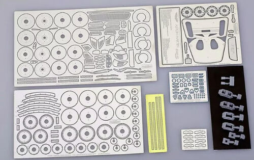 Hobby design HD02-0282 Aston Martin DBS - Detail Up PE Set (for Tamiya Kits)