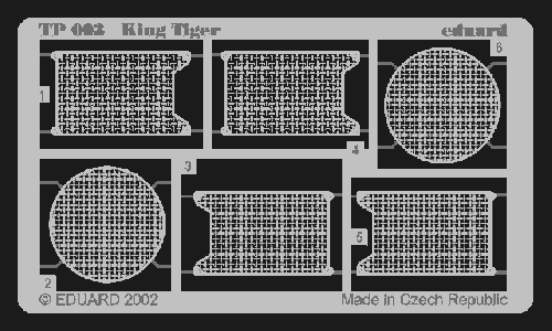Eduard TP003 King Tiger TAMIYA