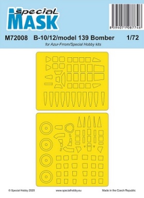 Special Hobby M72008 B-10/12/model 139 Bomber