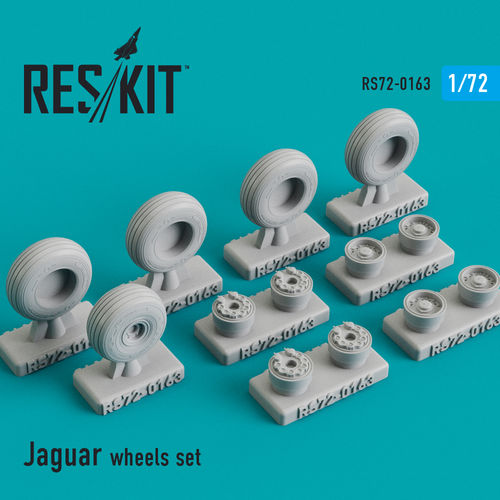 RES/KIT 72-0163 Sepecat Jaguar wheels set