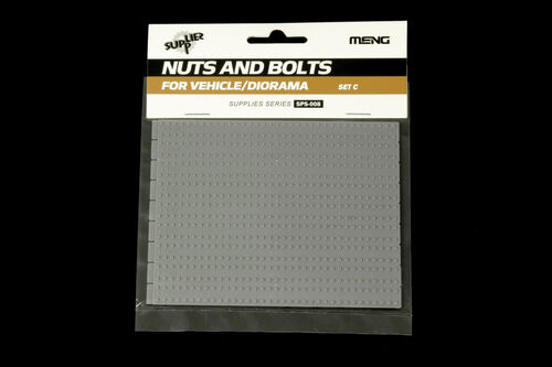Meng Model SPS08 Nuts And Bolts For Vehicle/Diorama (Set C)