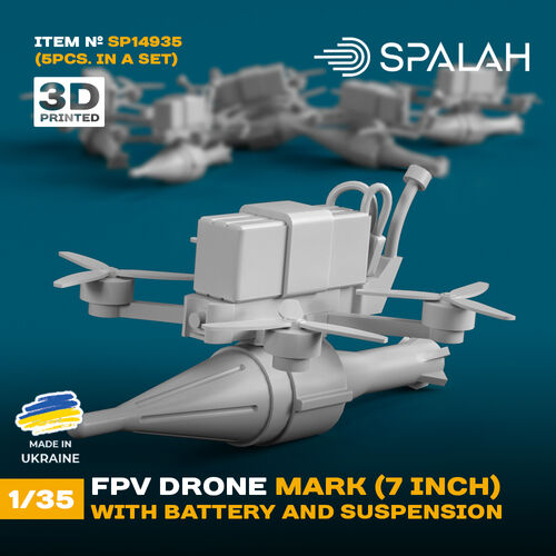 Spalah 14935 FPV Drone Mark (7 Inch) With Battery And Suspension (5pcs)