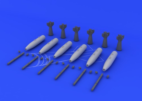 Eduard 648093 Mk.82 bombs