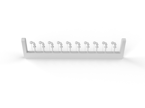 MF-Zone P36 Hose Connectors 90 Degrees 0.5mm (10pcs)